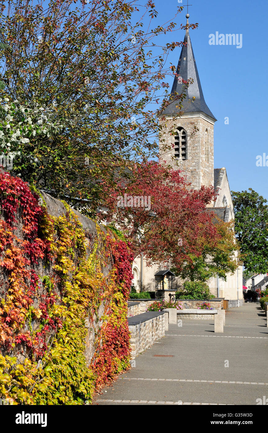 Church at Solesmes in France Stock Photo - Alamy