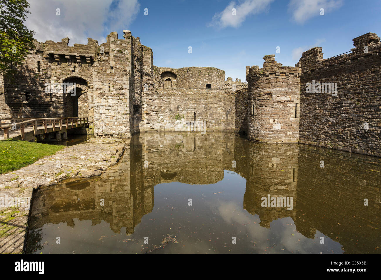 Beaumaris Castle, Isle of Anglesey Uk Stock Photo - Alamy