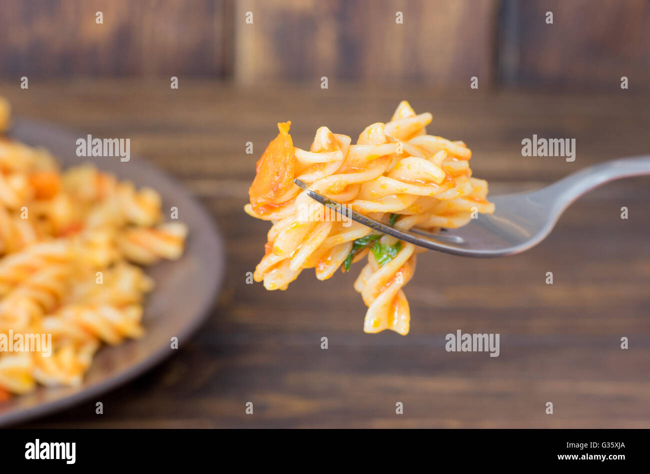 Close up of pasta hi-res stock photography and images - Alamy