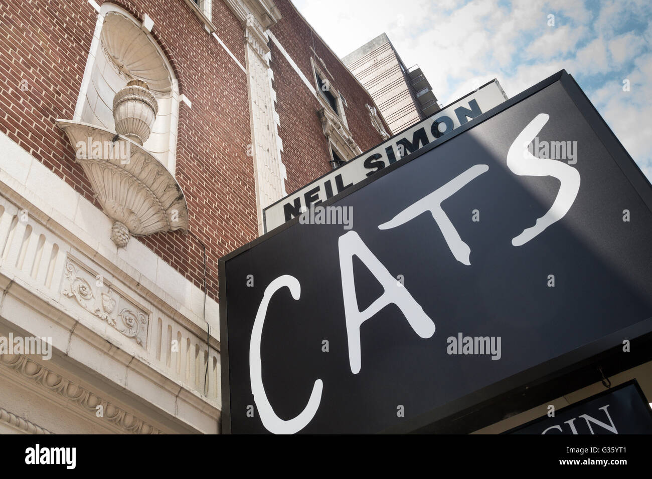 Cats The Musical, Neil Simon Theater, Times Square, NYC, USA Stock ...