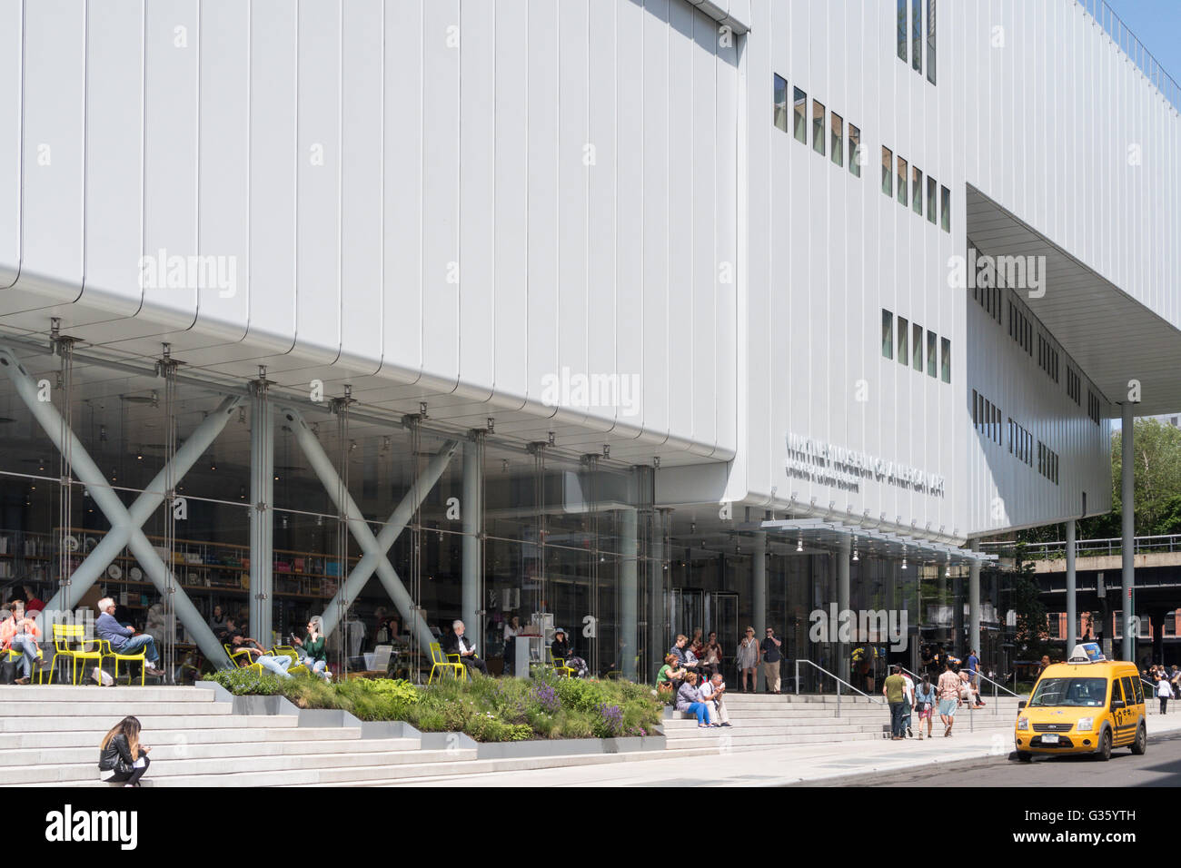 The Whitney Museum of American Art, NYC Stock Photo - Alamy