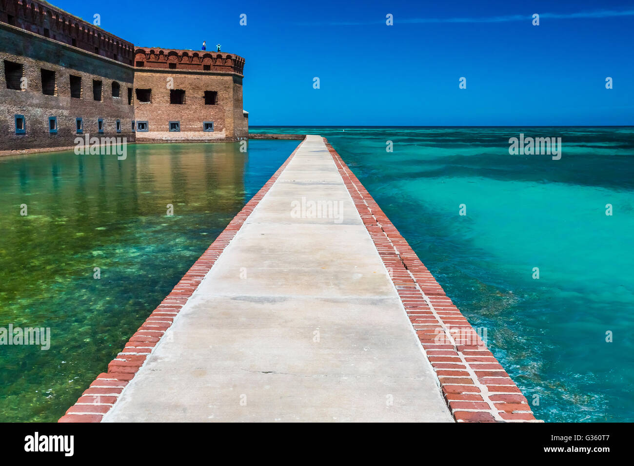 Fort with moat hi-res stock photography and images - Alamy