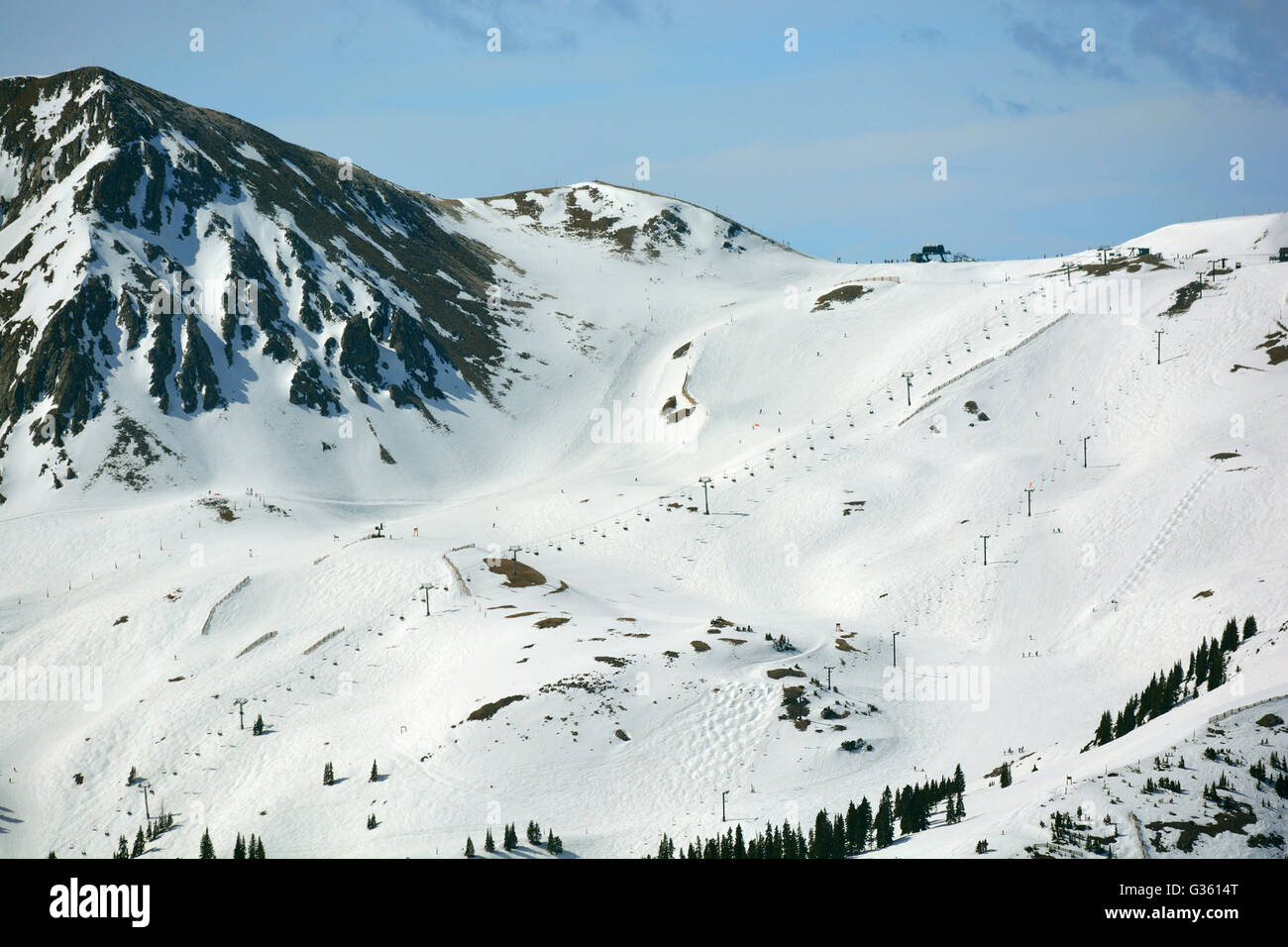 Beautiful mountain resort covered hi-res stock photography and images ...