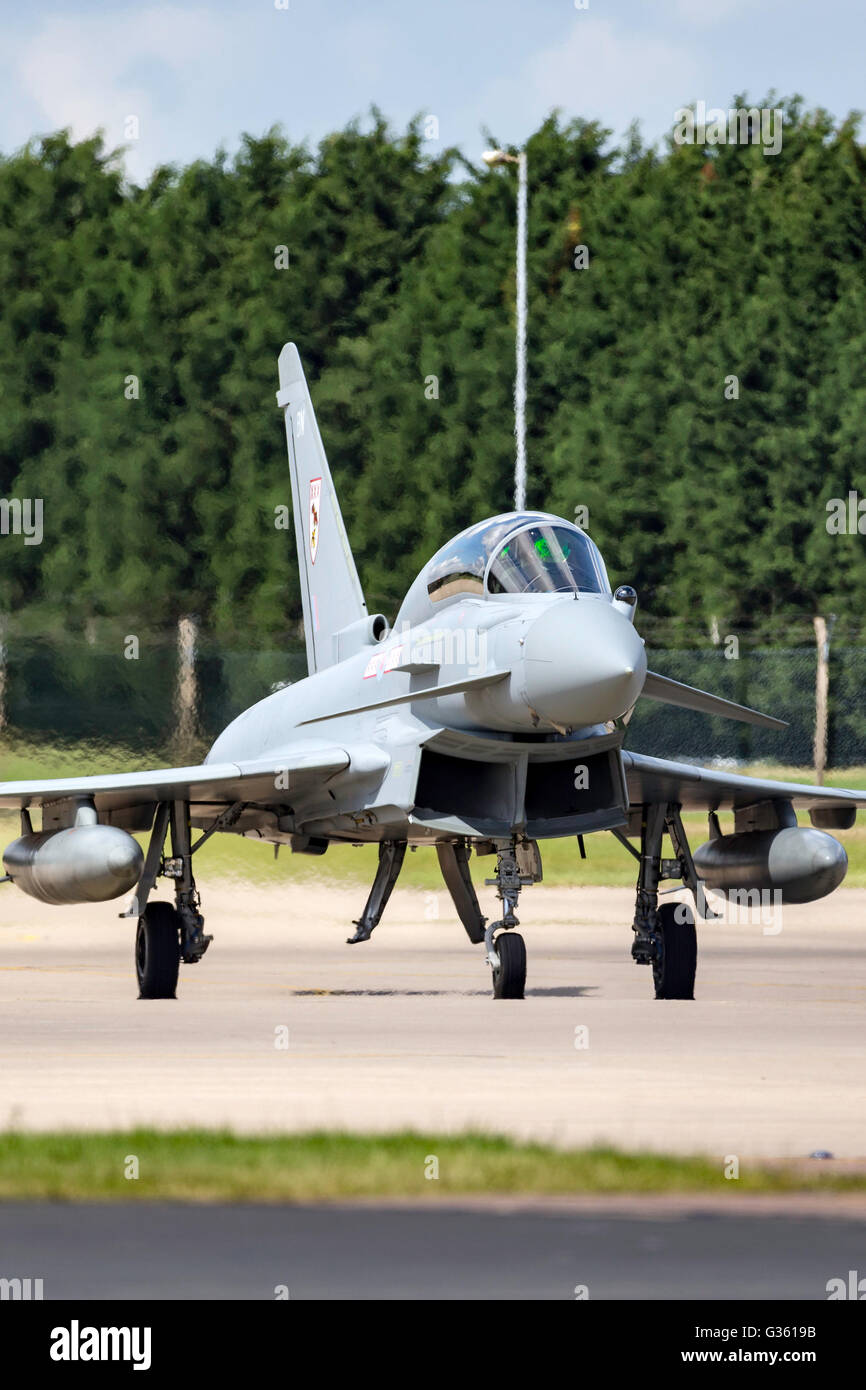 Royal Air Force (RAF) Eurofighter EF-2000 Typhoon ZK383 from 29 ...
