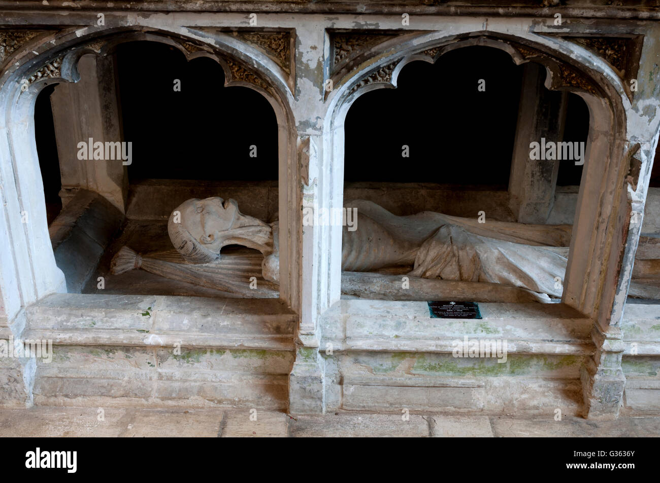 William Sponne tomb, St. Lawrence`s Church, Towcester, Northamptonshire ...