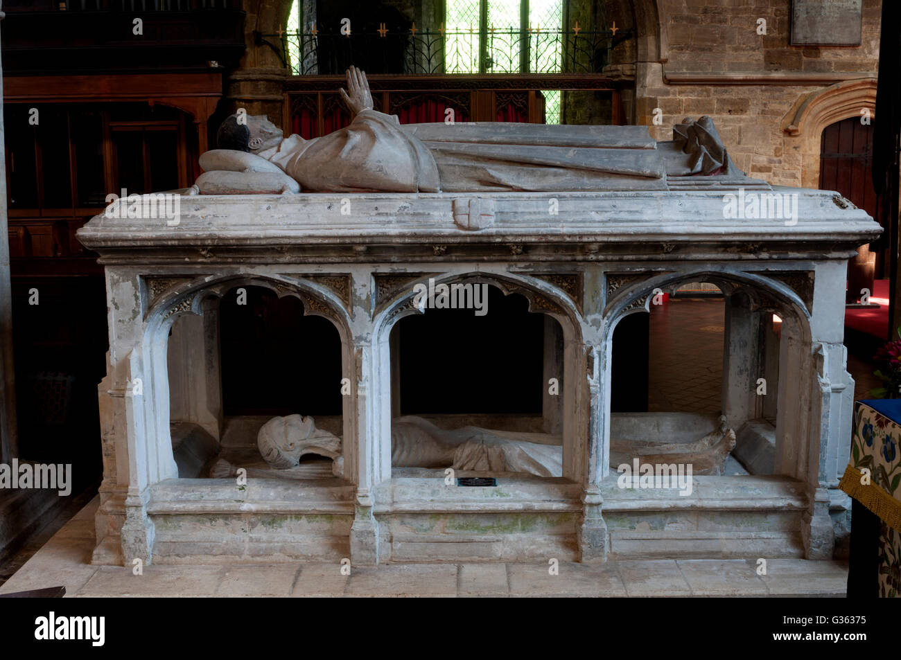 William Sponne tomb, St. Lawrence`s Church, Towcester, Northamptonshire ...
