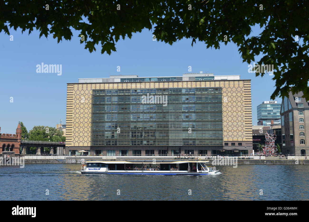 Universal Music, Stralauer Allee, Friedrichshain, Berlin, Deutschland ...