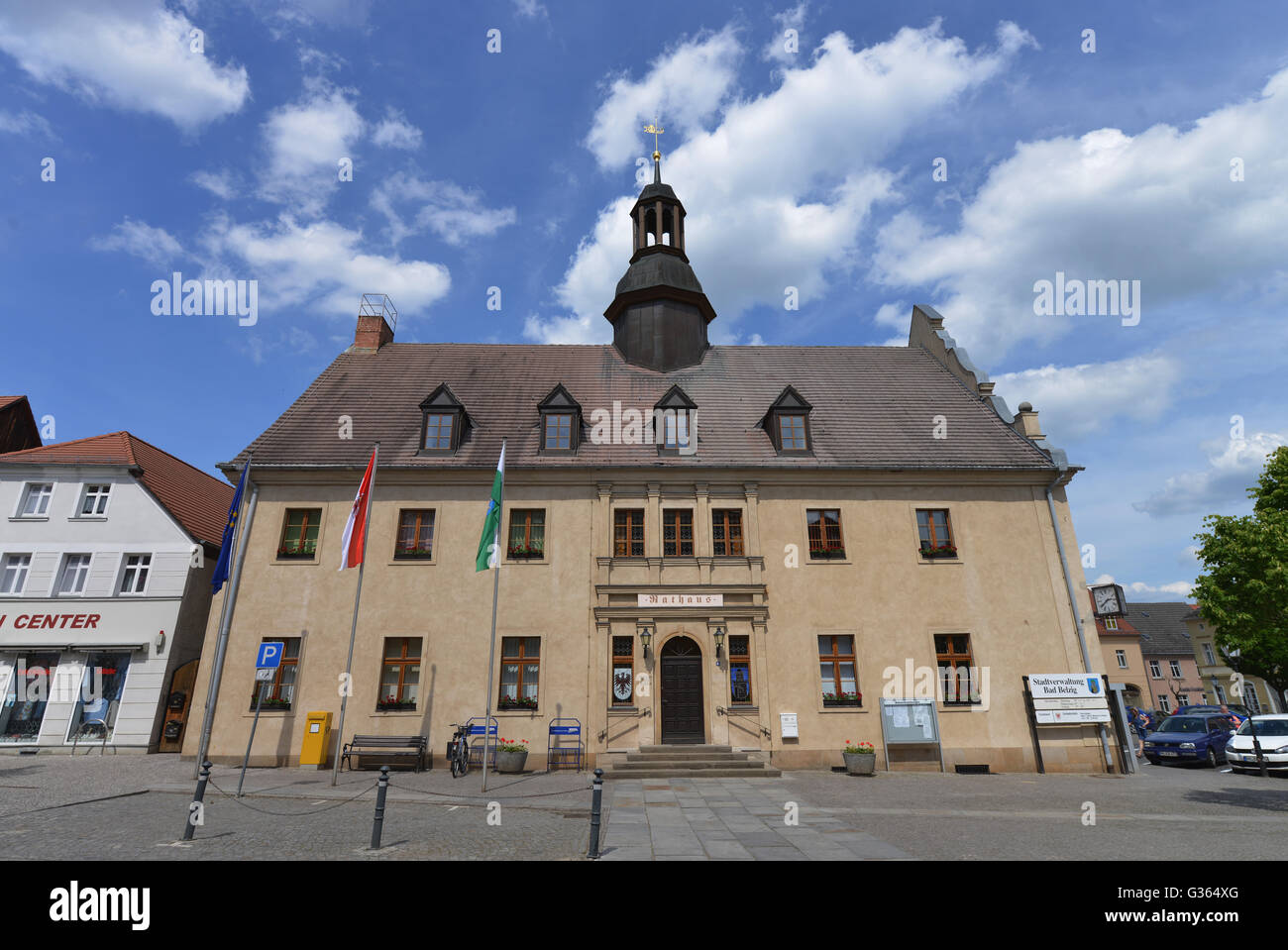 City hall, Bad Belzig, Brandenburg, Germany Stock Photo - Alamy