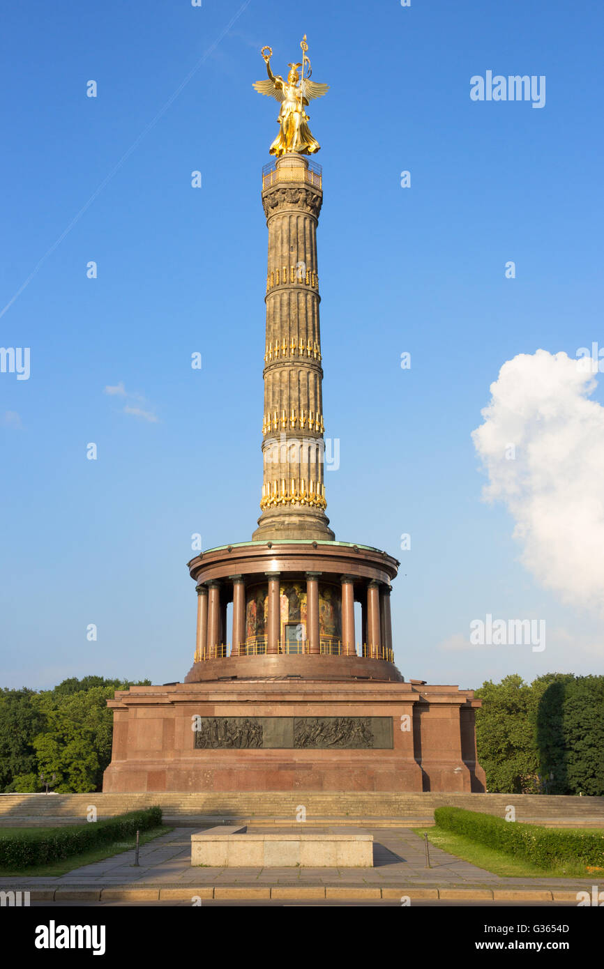 Berlin Victory Column (Siegessaeule) in Berlin, Germany Stock Photo - Alamy