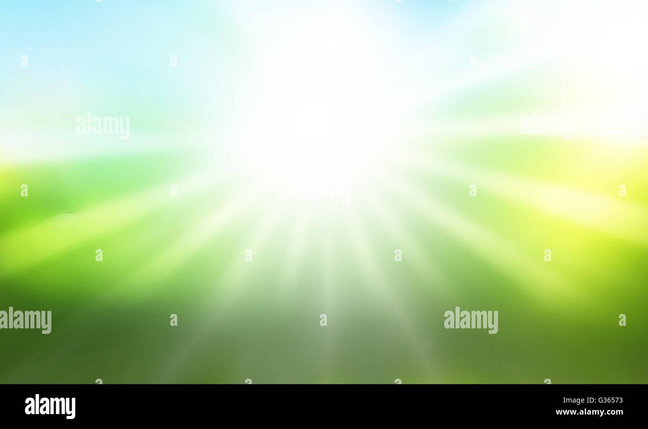 sunshine rays background graphic illustration design Stock Photo - Alamy