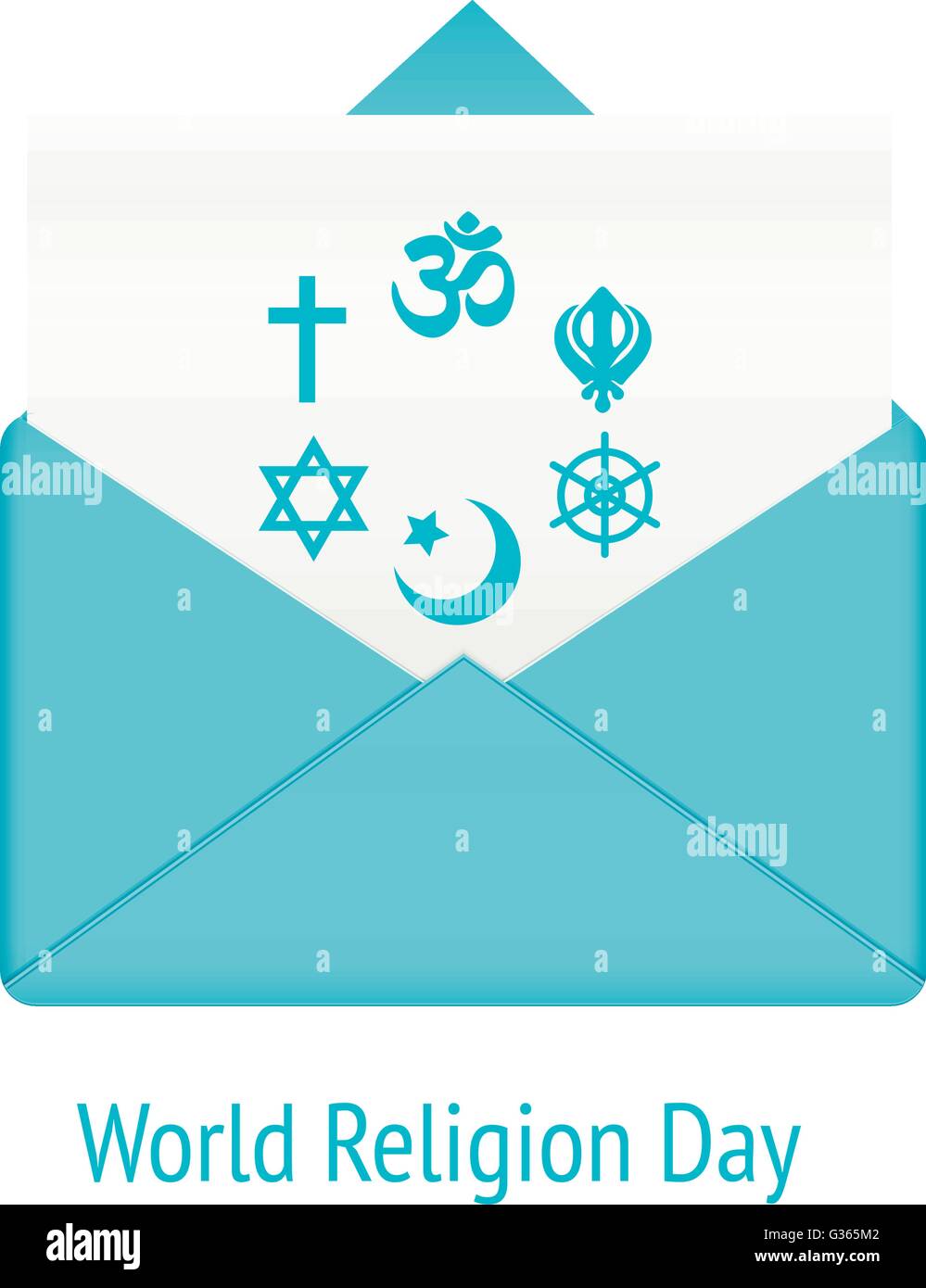 Concept trust in god Stock Vector Images - Alamy