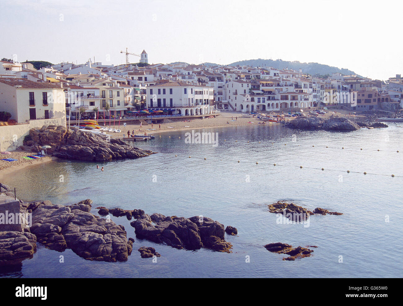 Calella de mar beach spain hi-res stock photography and images - Alamy