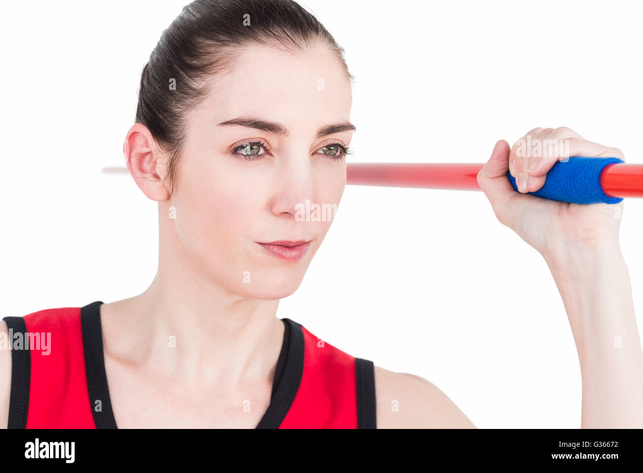 Athlete throwing spear hi-res stock photography and images - Alamy
