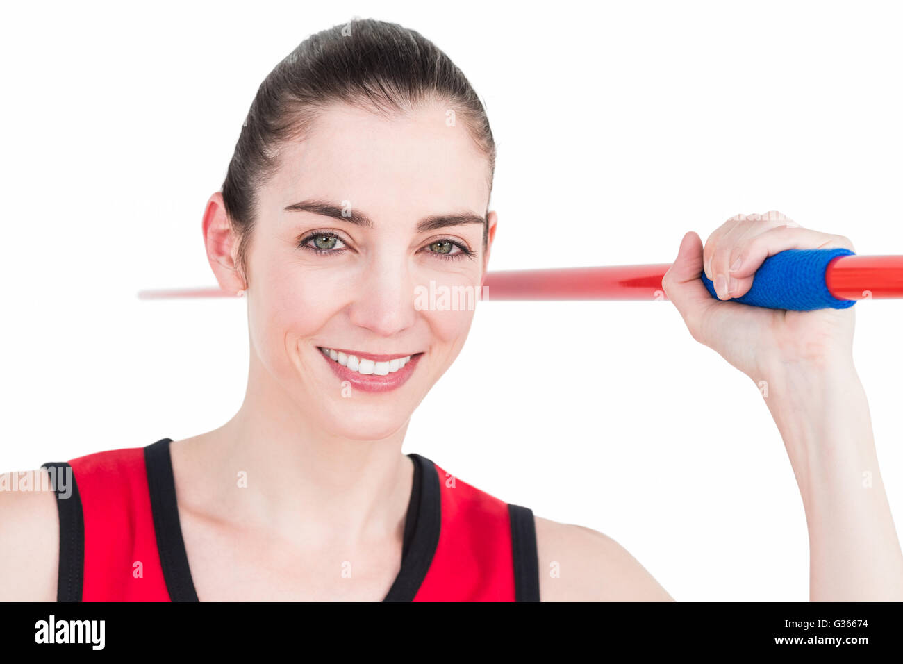 Athlete throwing spear hi-res stock photography and images - Alamy