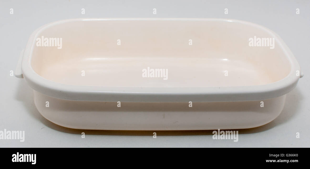 white plastic box without a lid Stock Photo - Alamy