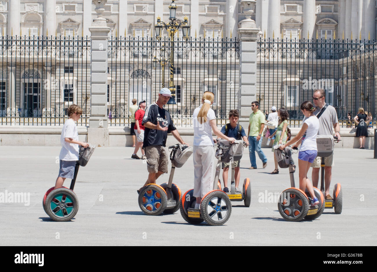 Segway Sightseeing Madrid High Resolution Stock Photography and Images ...