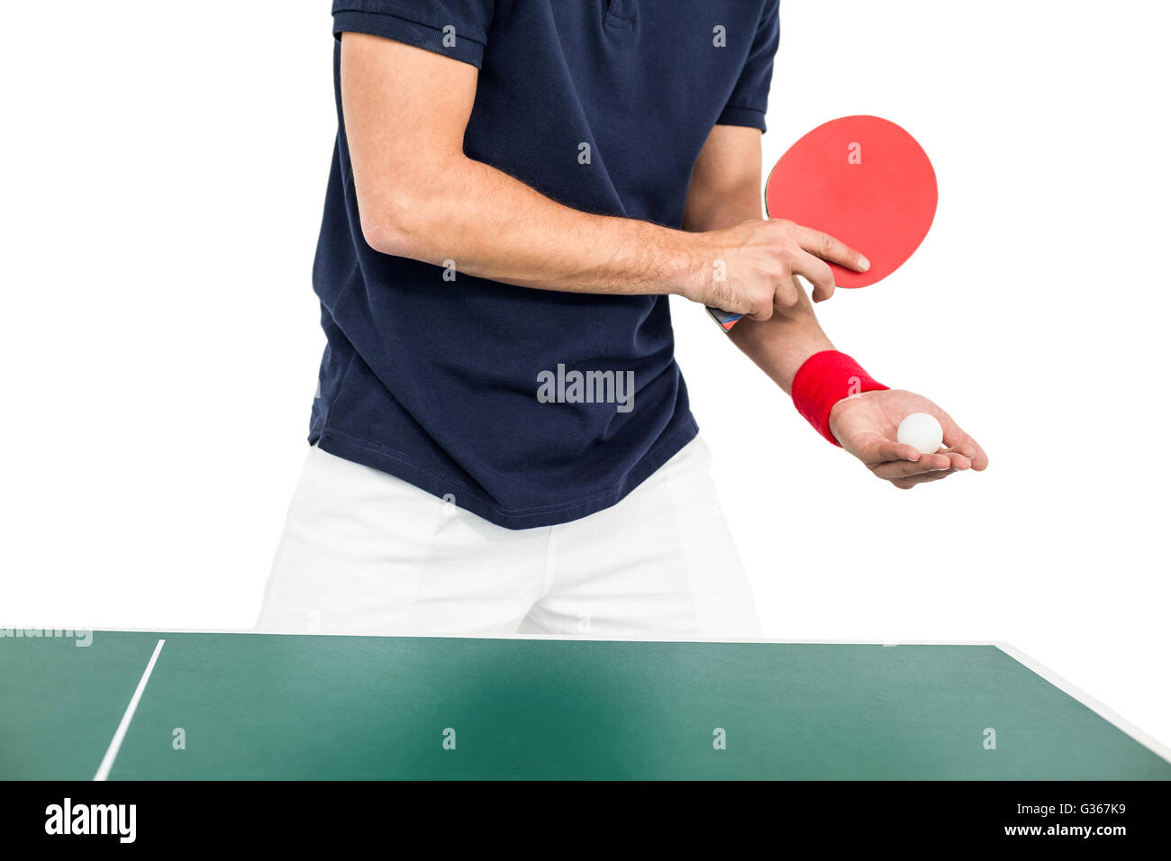 Young man table tennis hi-res stock photography and images - Alamy