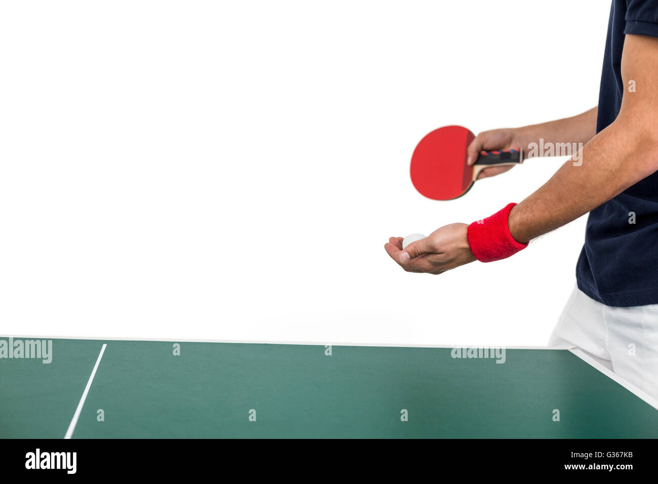 Young man table tennis hi-res stock photography and images - Alamy