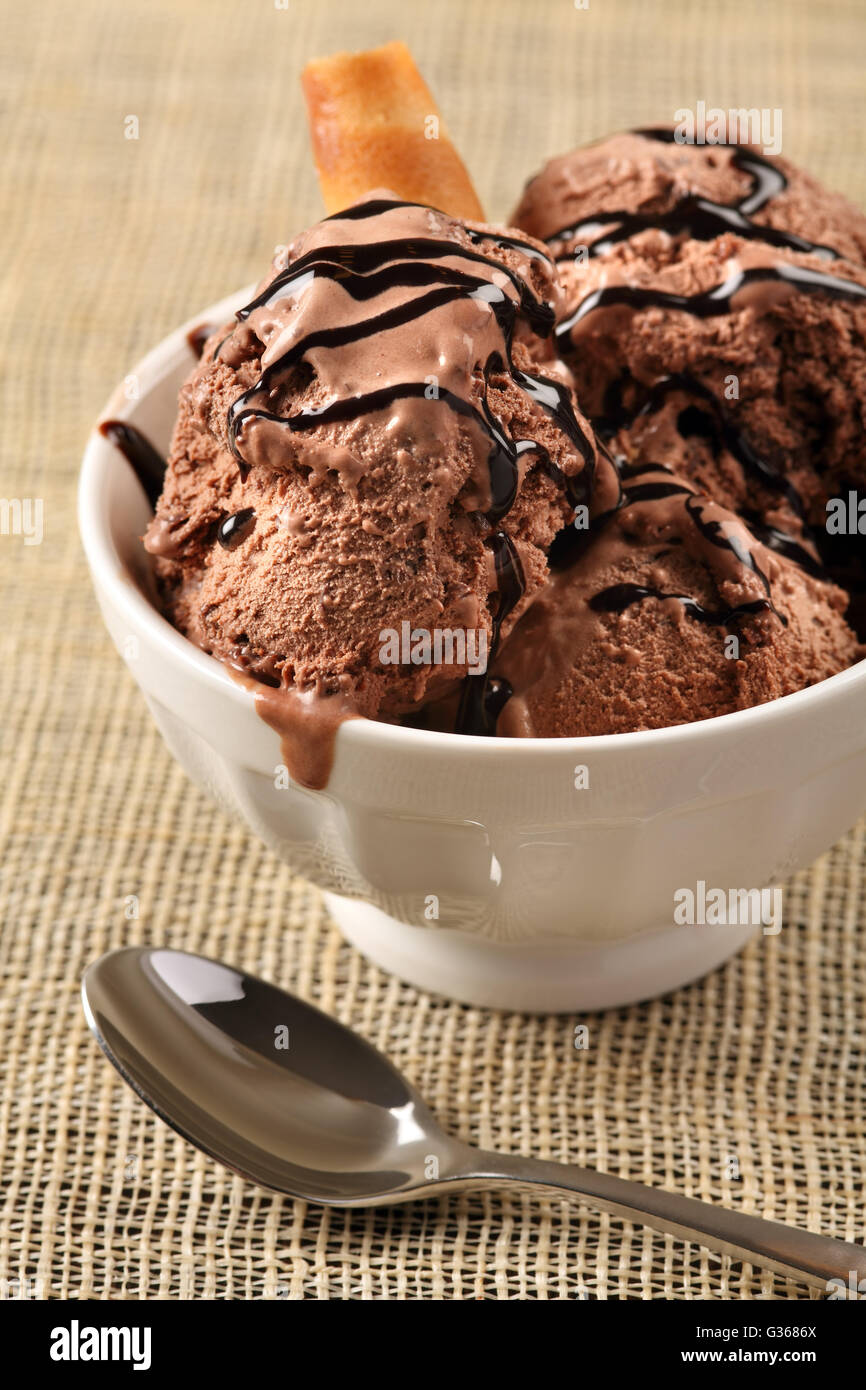 Ice cream melted bowl hi-res stock photography and images - Alamy