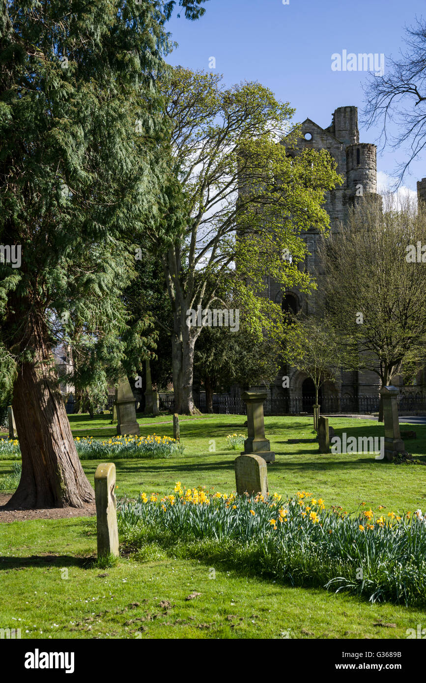 Kelso abbey scottish borders hi-res stock photography and images - Alamy