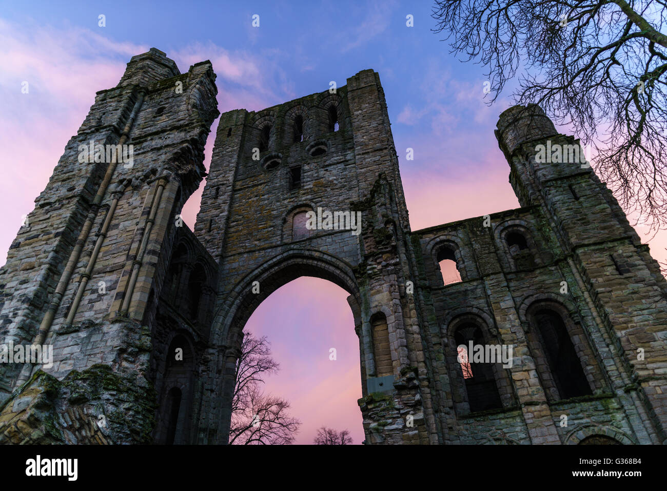 Kelso Abbey Scottish Borders UK Stock Photo - Alamy
