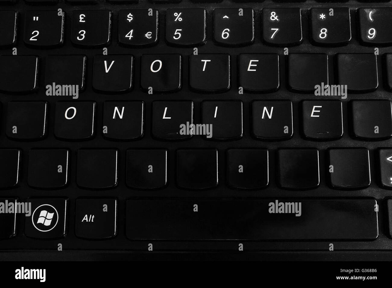 Online vote hi-res stock photography and images - Alamy