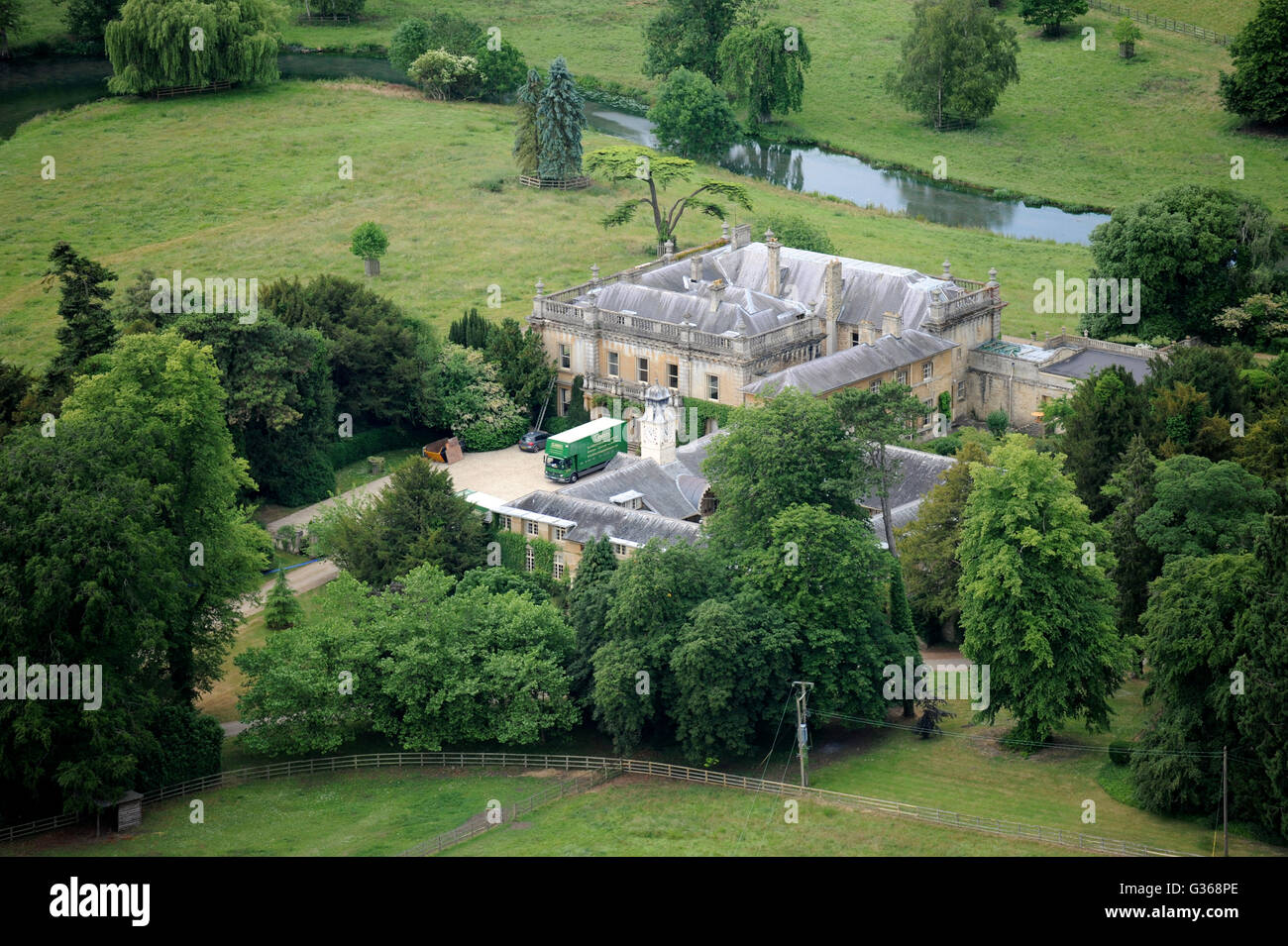 Kiddington Manor near Woodstock, Oxfordshire UK Stock Photo - Alamy