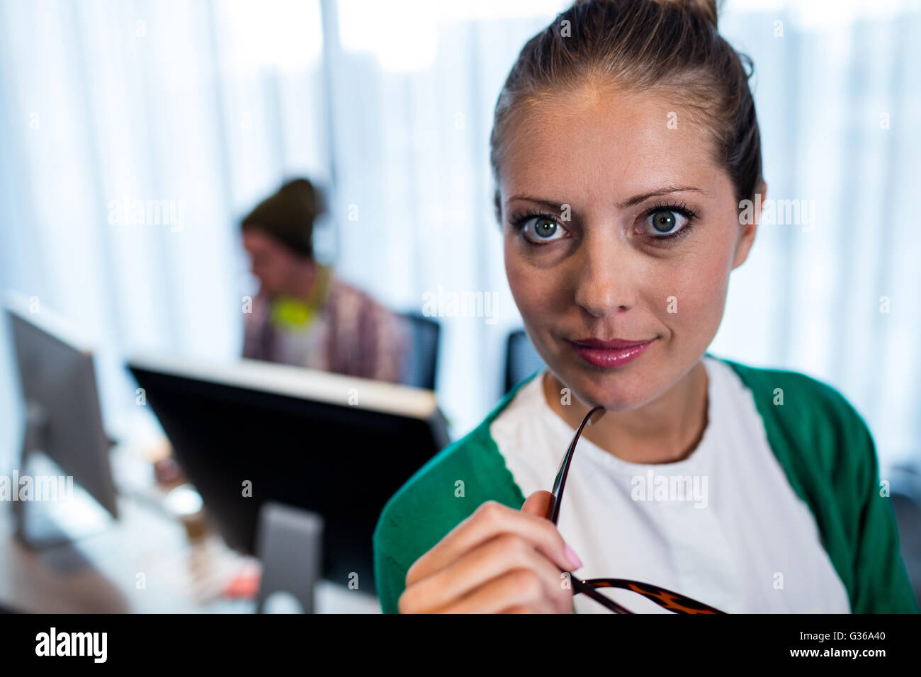 Coworker elegant hi-res stock photography and images - Alamy