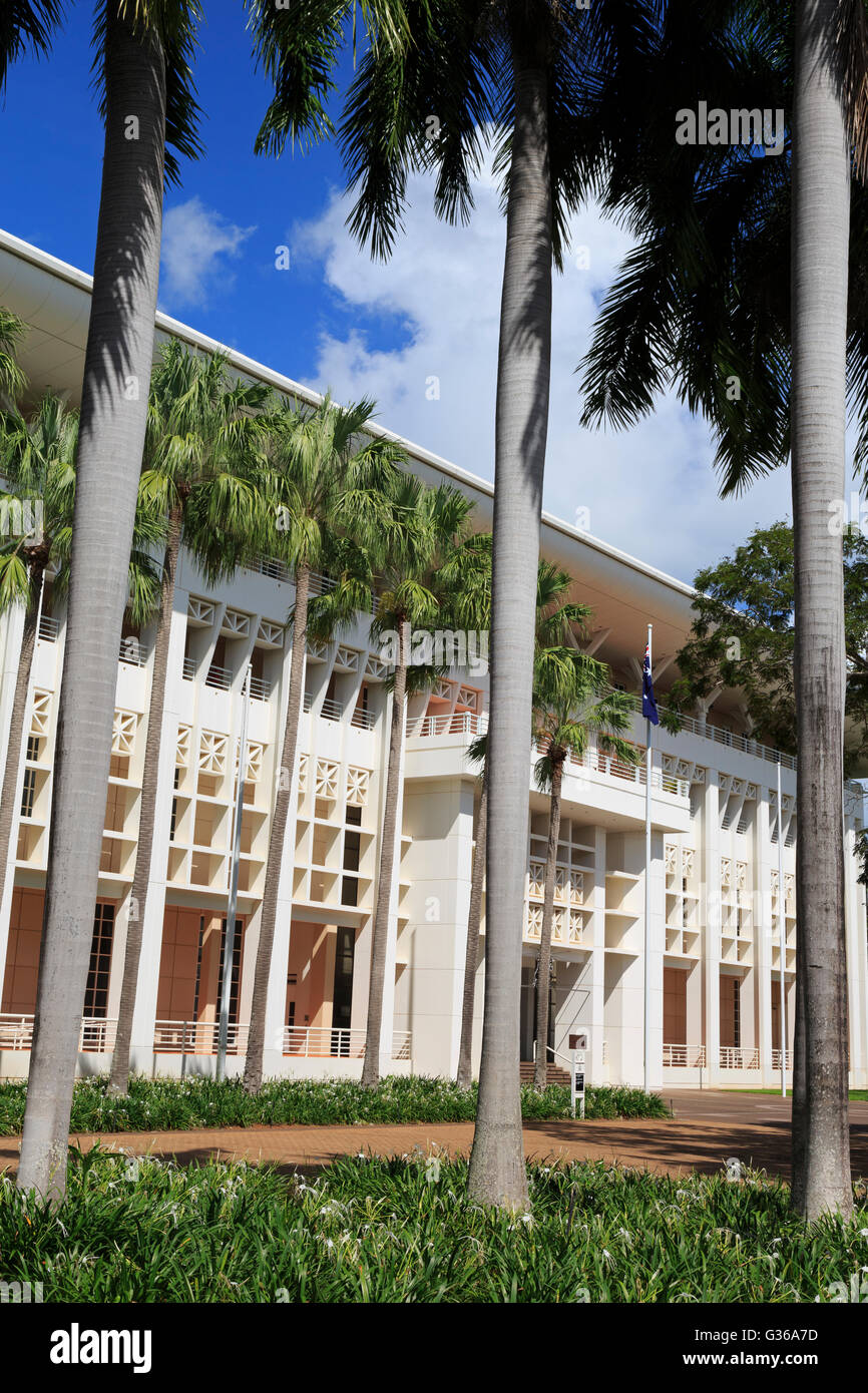 Parliament Building, Darwin City, Northern Territories, Australia Stock ...