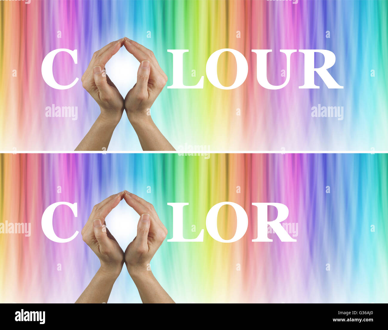 Colour therapy hi-res stock photography and images - Alamy