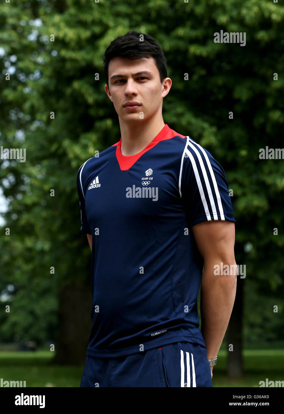 Great Britain's Joe Choong poses for photos after the Rio 2016 Modern ...