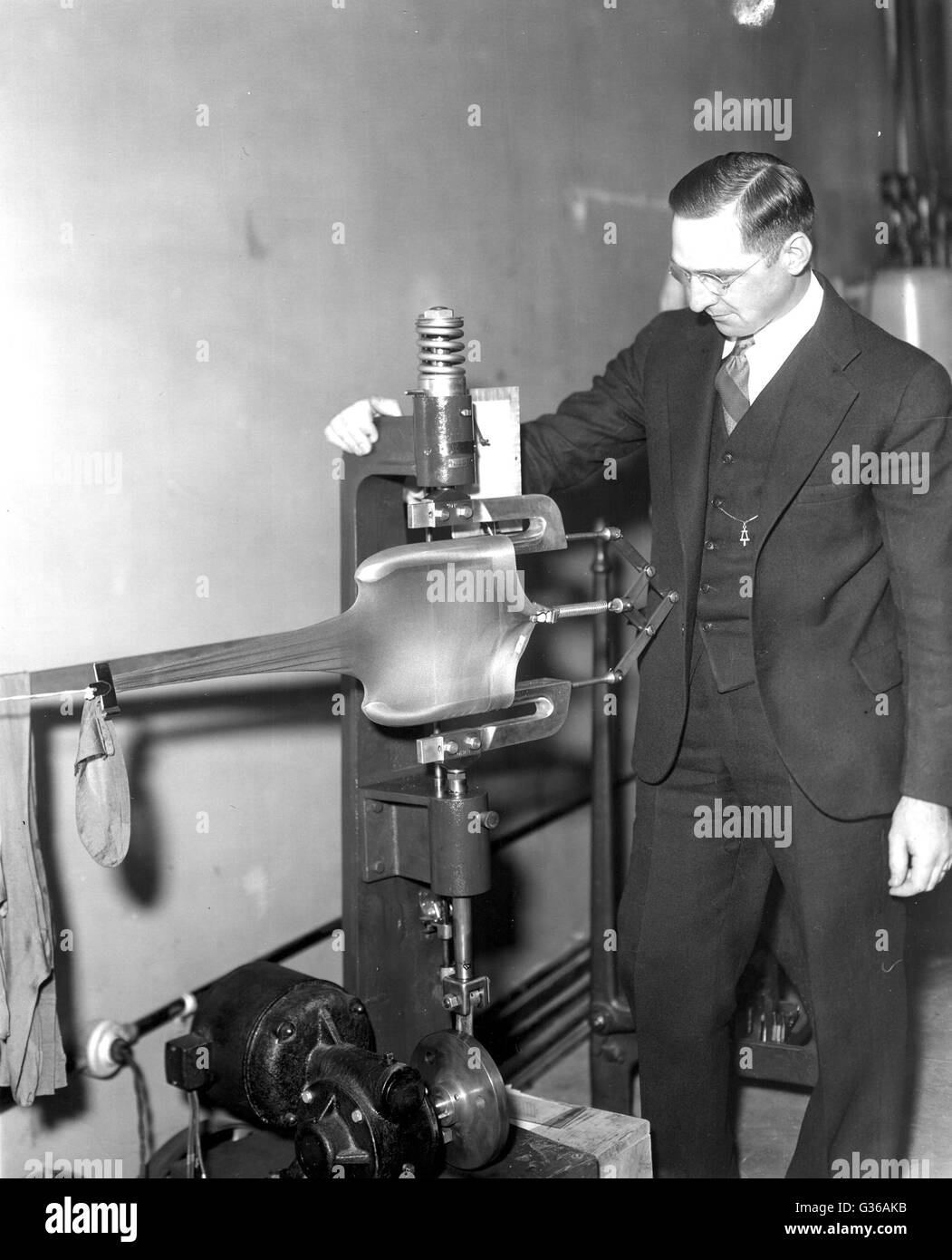 Testing hosiery hi-res stock photography and images - Alamy