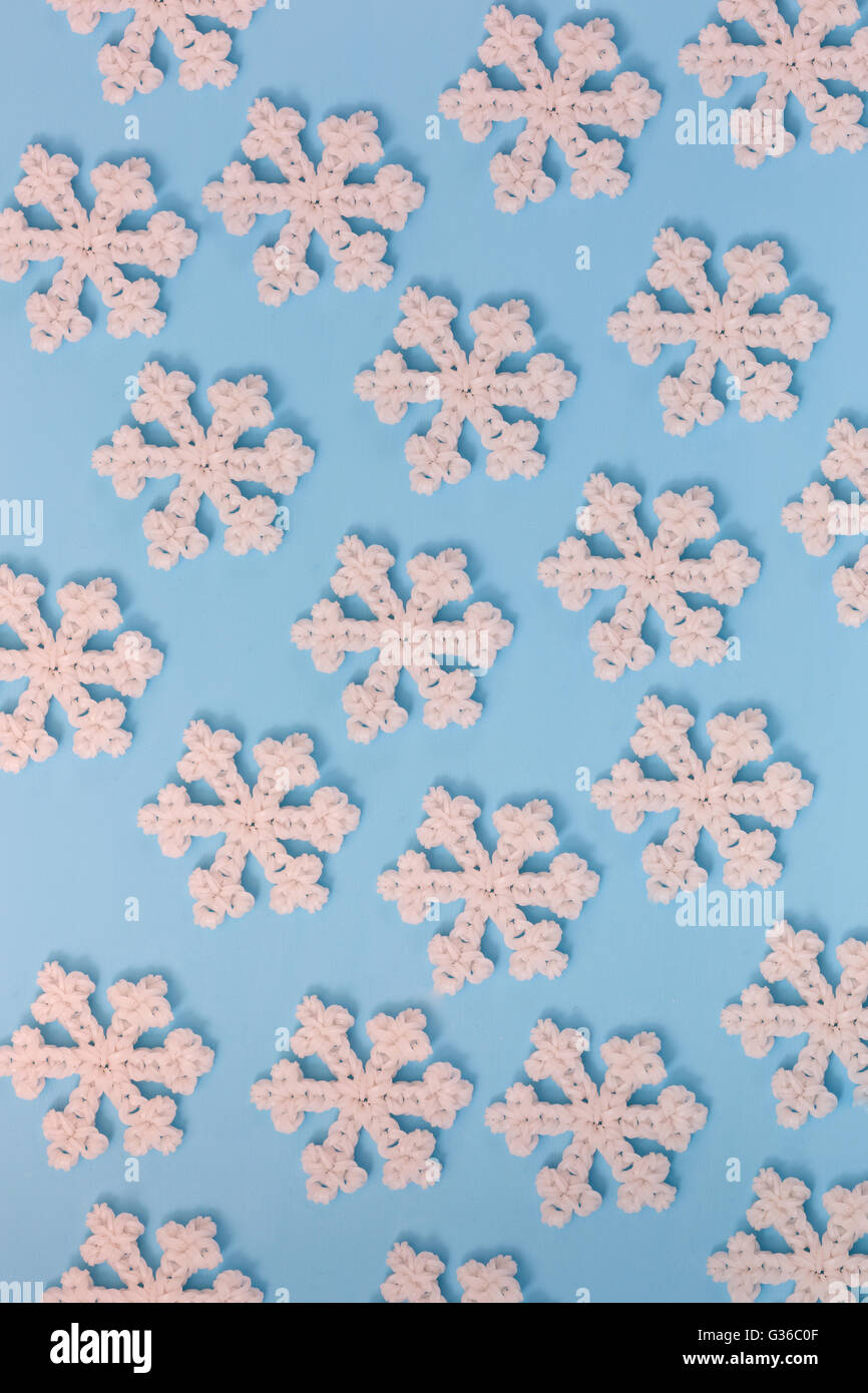 Winter card snowflake pattern hi-res stock photography and images - Alamy