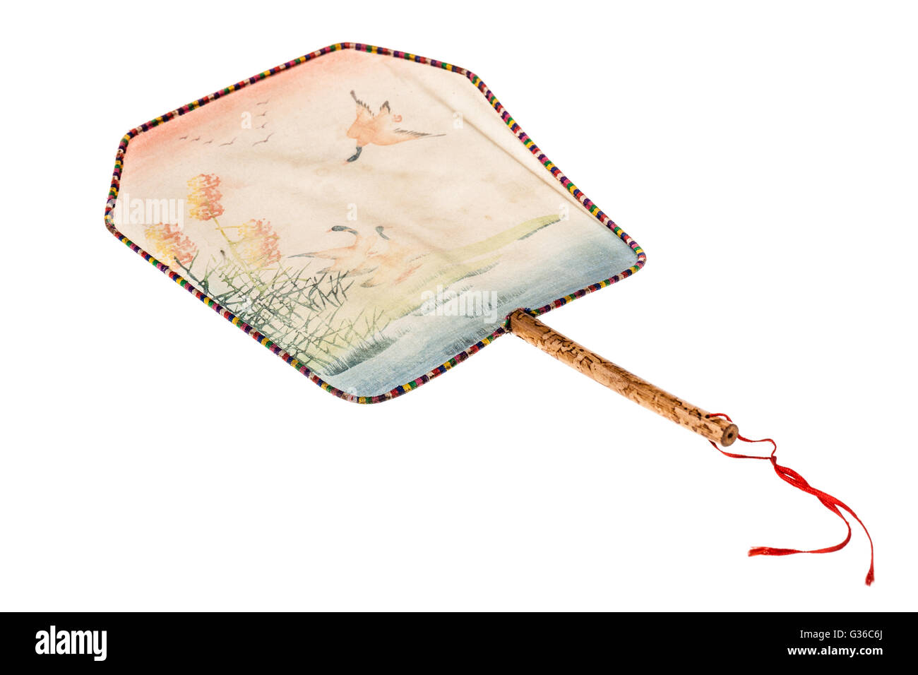 Traditional chinese handheld fan Cut Out Stock Images & Pictures - Alamy