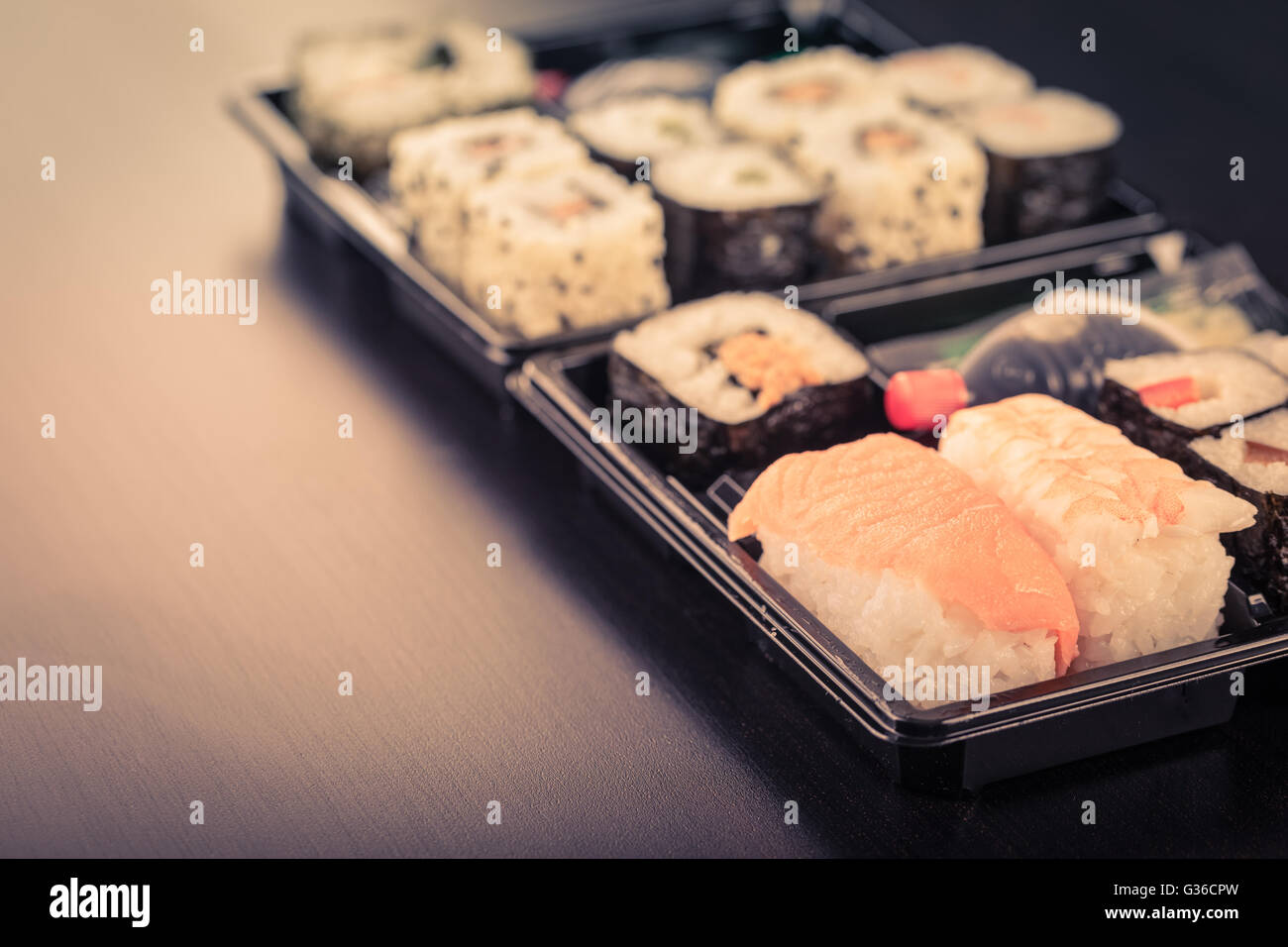 Mixed tray assorted sushi hi-res stock photography and images - Alamy
