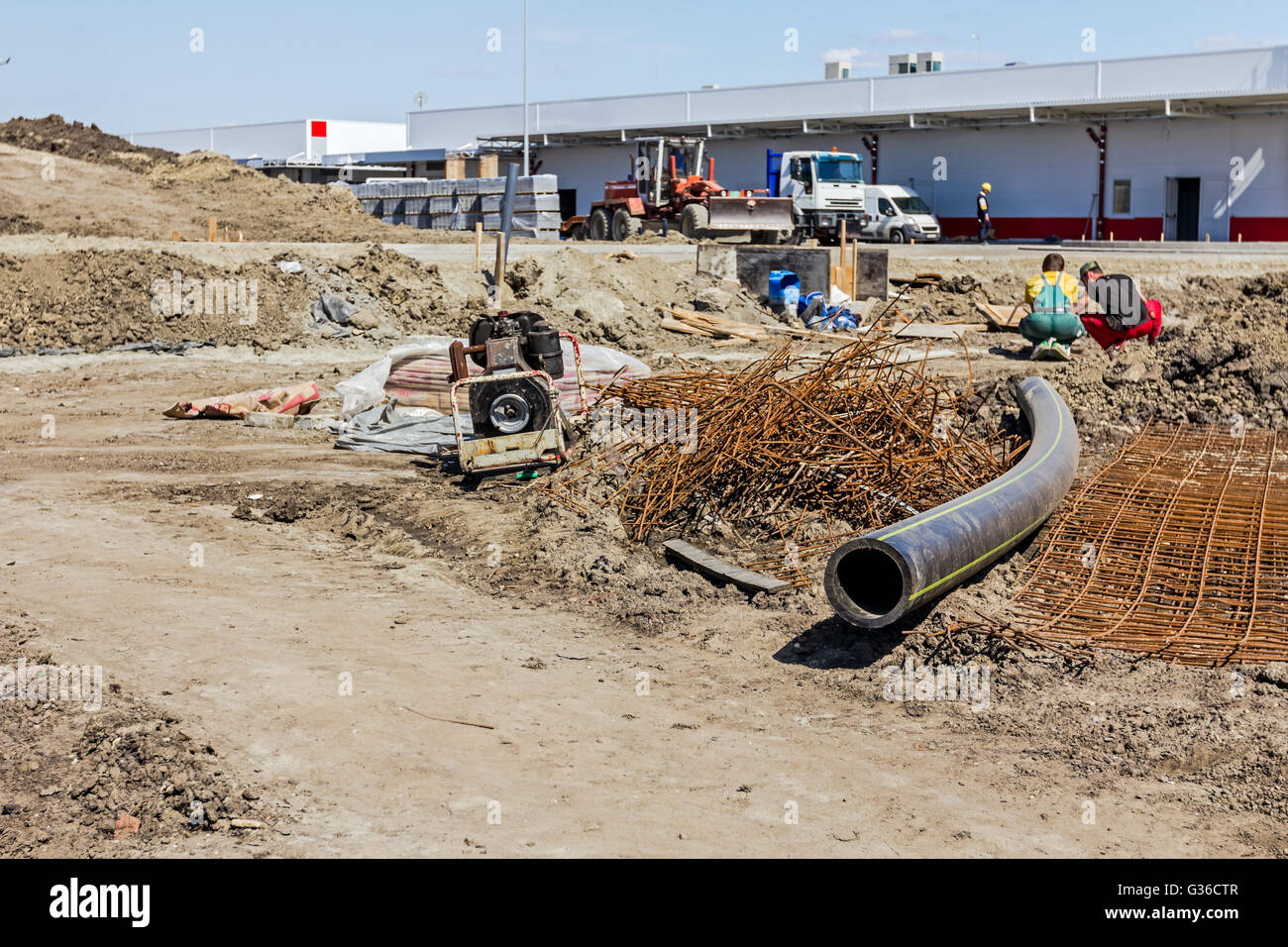 Pvc Pipe Construction High Resolution Stock Photography and Images - Alamy