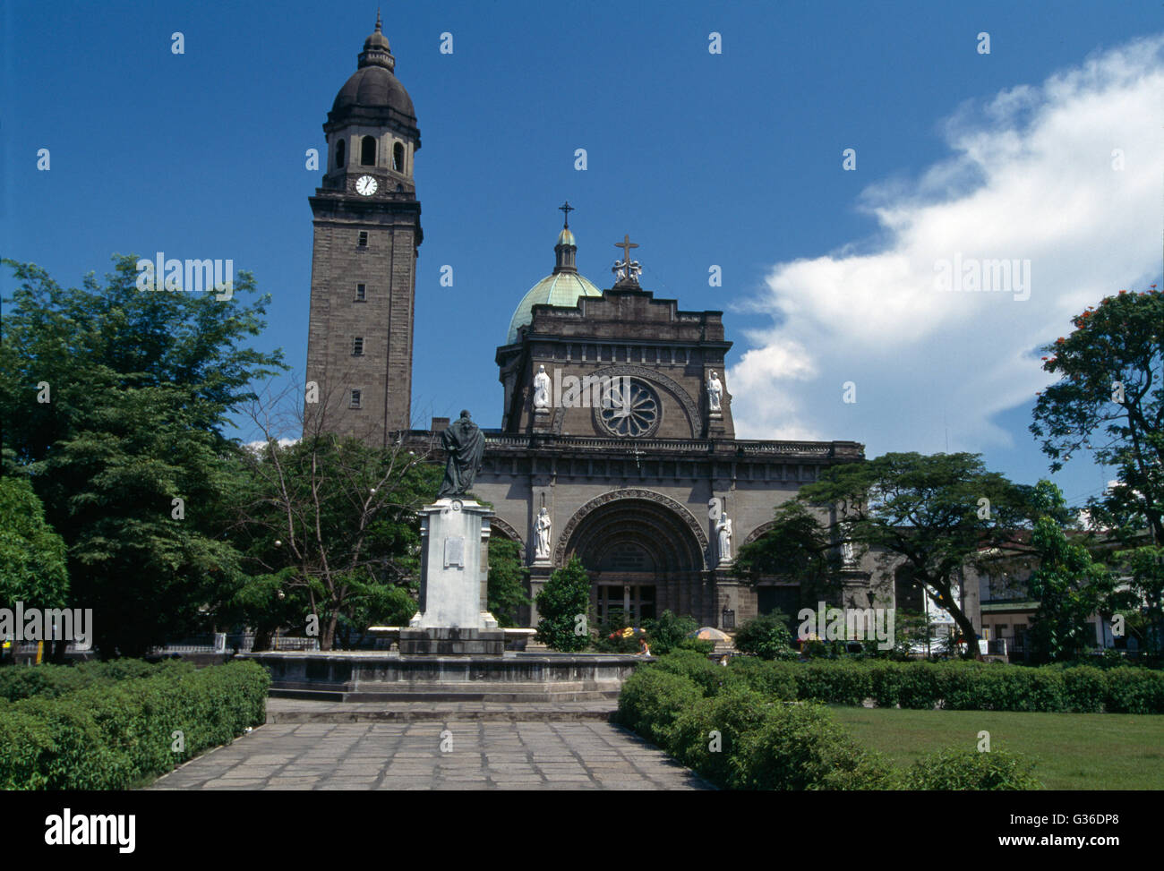 Manila Philippines Manila Cathedral Stock Photo - Alamy