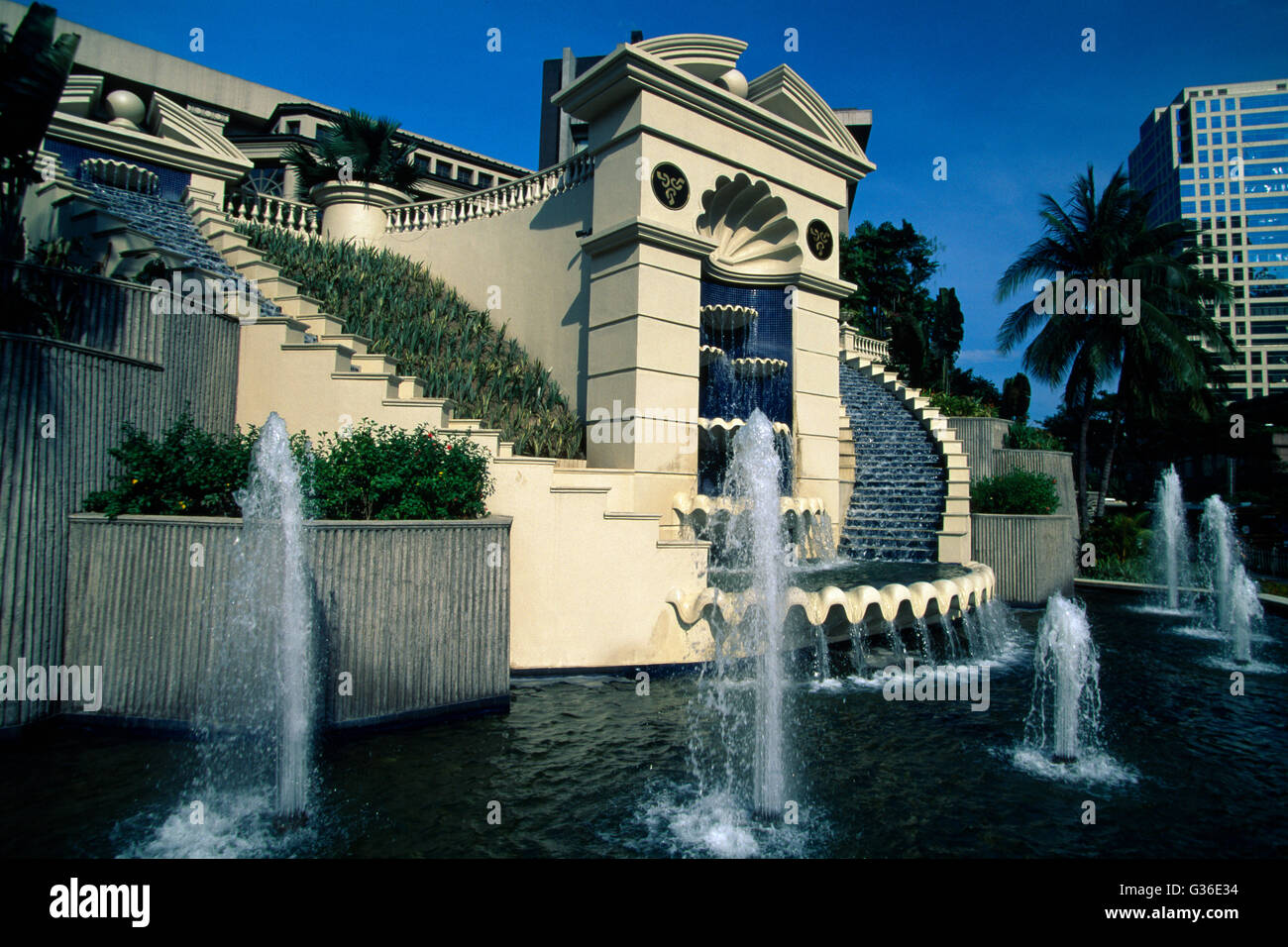Ayala Avenue, Mandarin Hotel, Manila, Philippines Stock Photo - Alamy