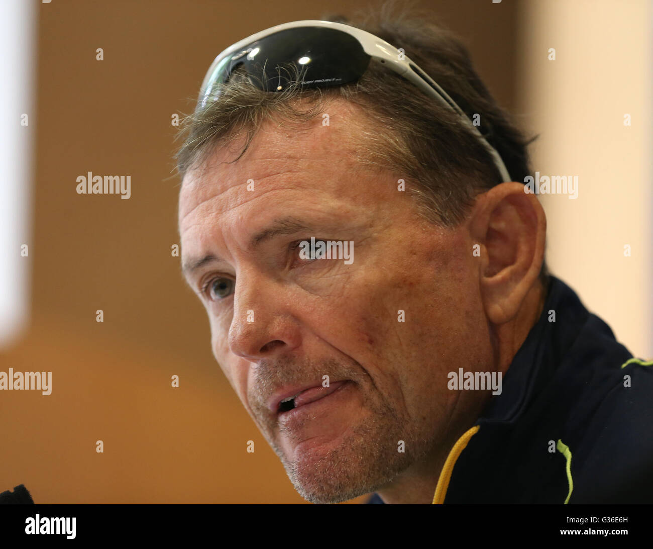 Sri Lanka coach Graham Ford during a Press Conference at Lord's Cricket ...