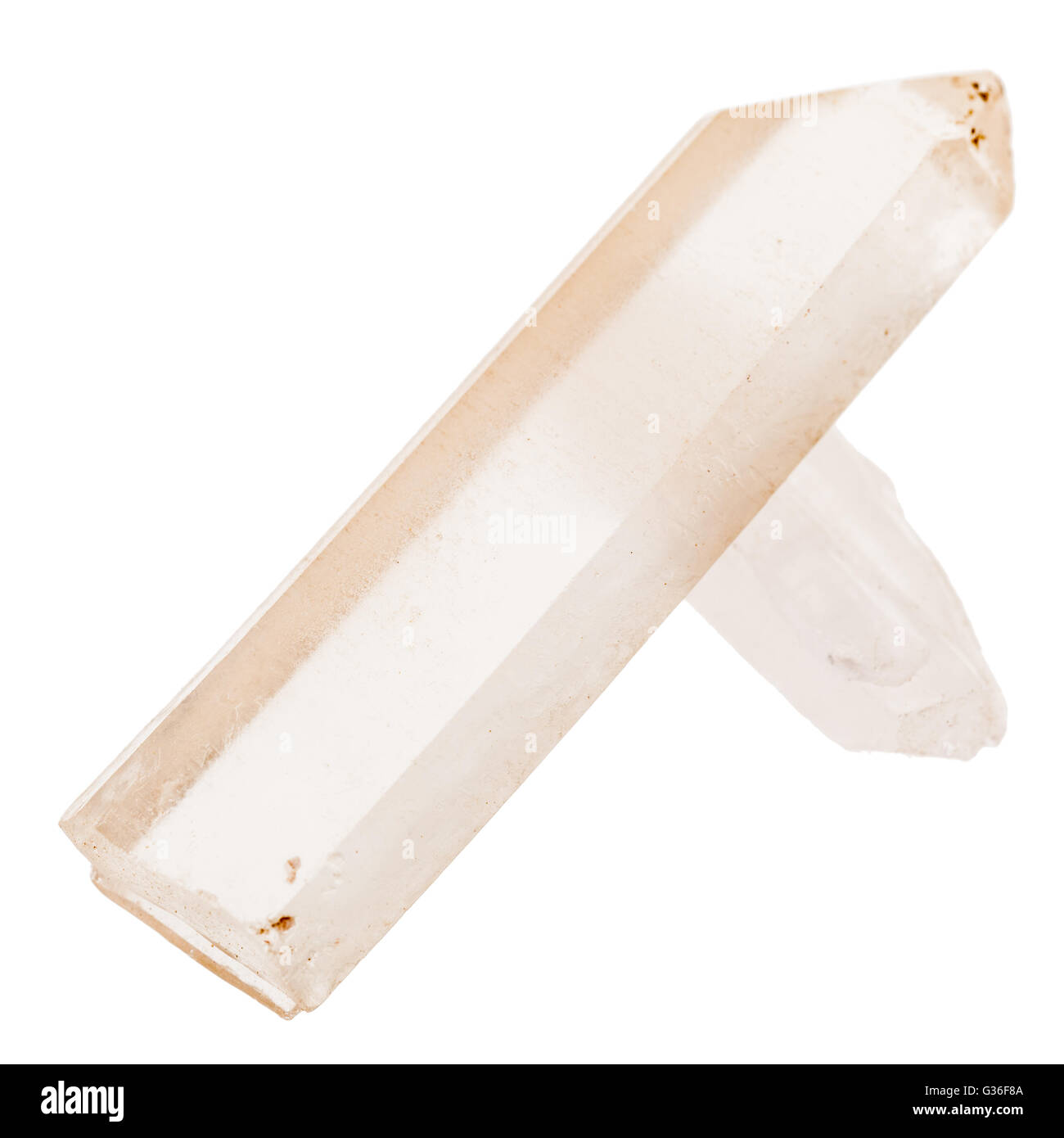 Natural gypsum crystal Cut Out Stock Images & Pictures - Alamy