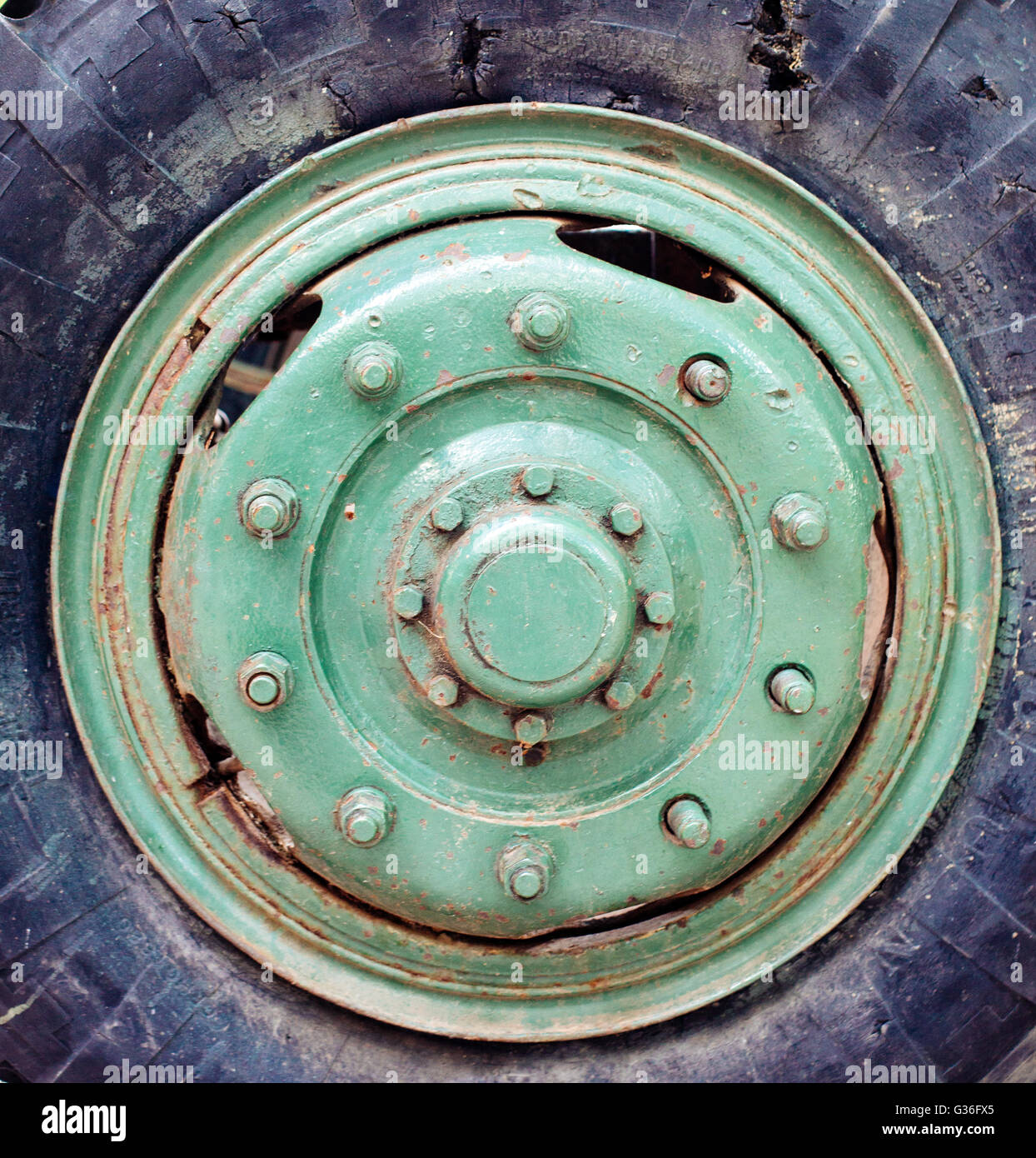 Closeup shot tank wheel hi-res stock photography and images - Alamy