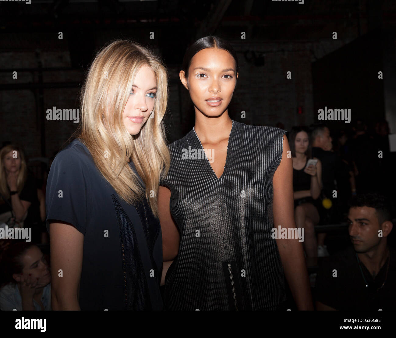 New York, NY USA - June 7, 2016: Martha Hunt, Lais Ribeiro attend ...
