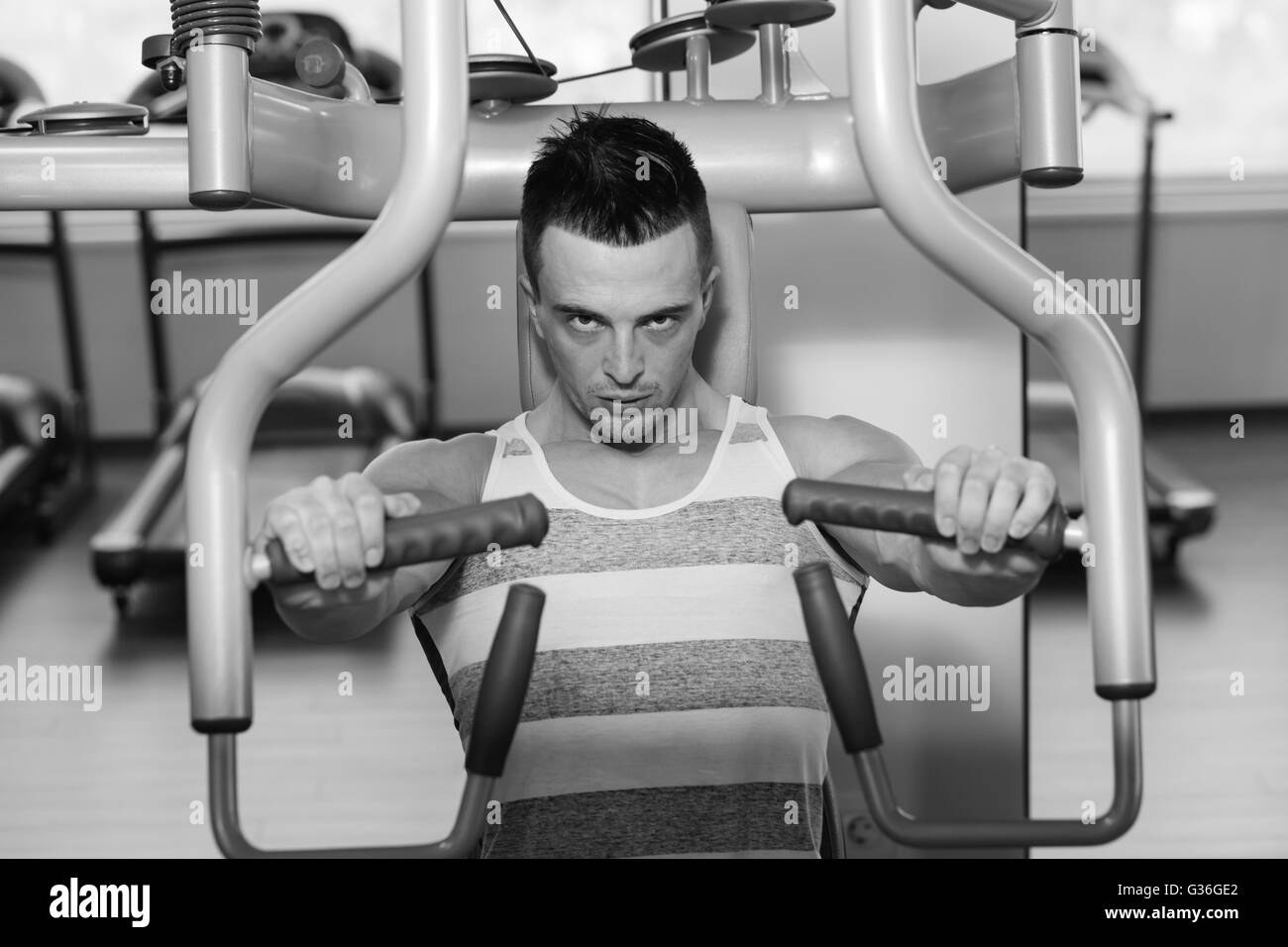 Human back muscles Black and White Stock Photos & Images - Alamy