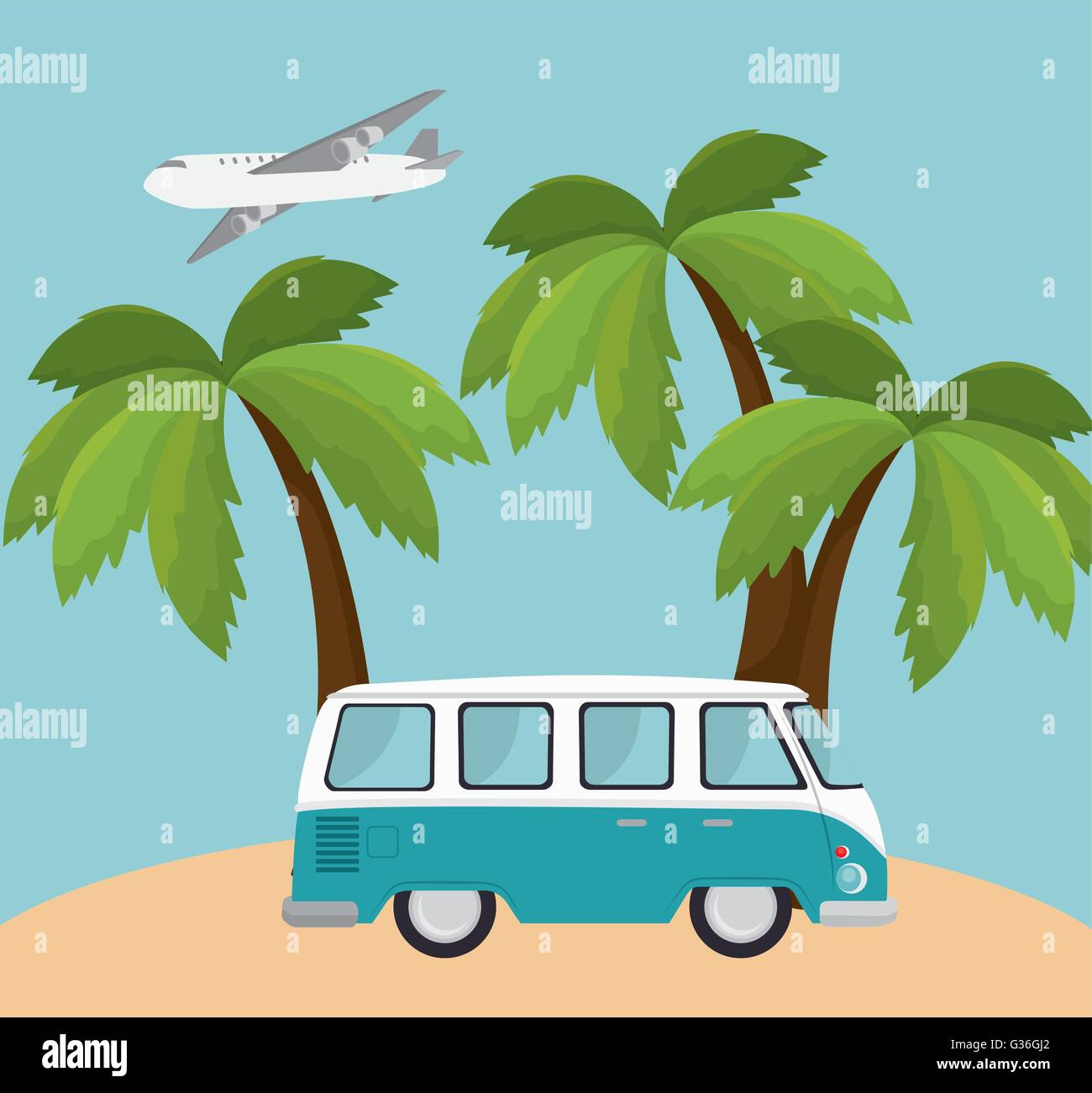 summer vacations design Stock Vector Image & Art - Alamy