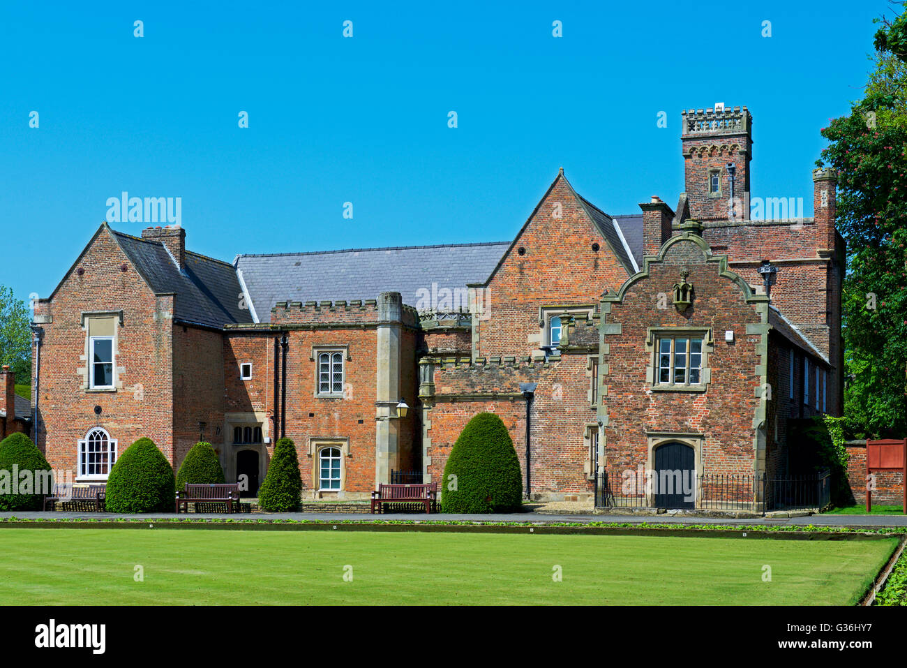 Ayscoughfee Hall, Spalding, Lincolnshire, England UK Stock Photo - Alamy