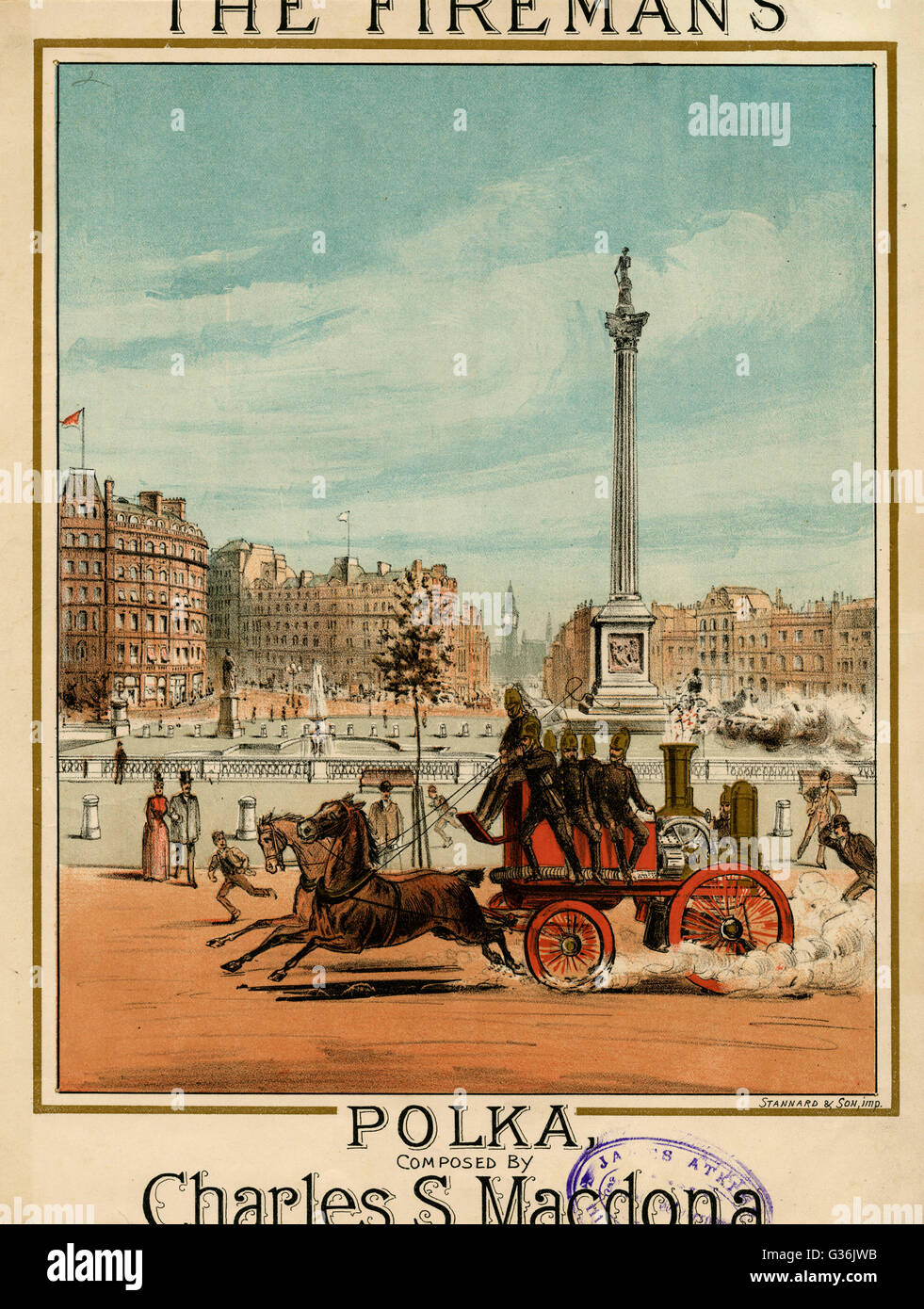 Horse Drawn Fire Engines High Resolution Stock Photography and Images ...