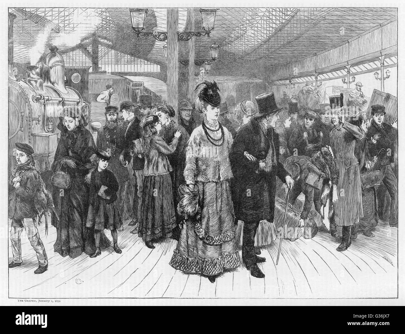 Victorian Train Station Historical High Resolution Stock Photography ...