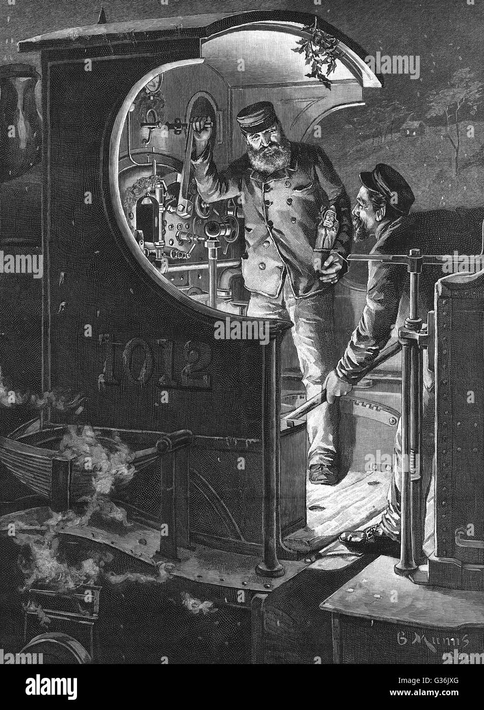 Driver steam engine on Black and White Stock Photos & Images - Alamy