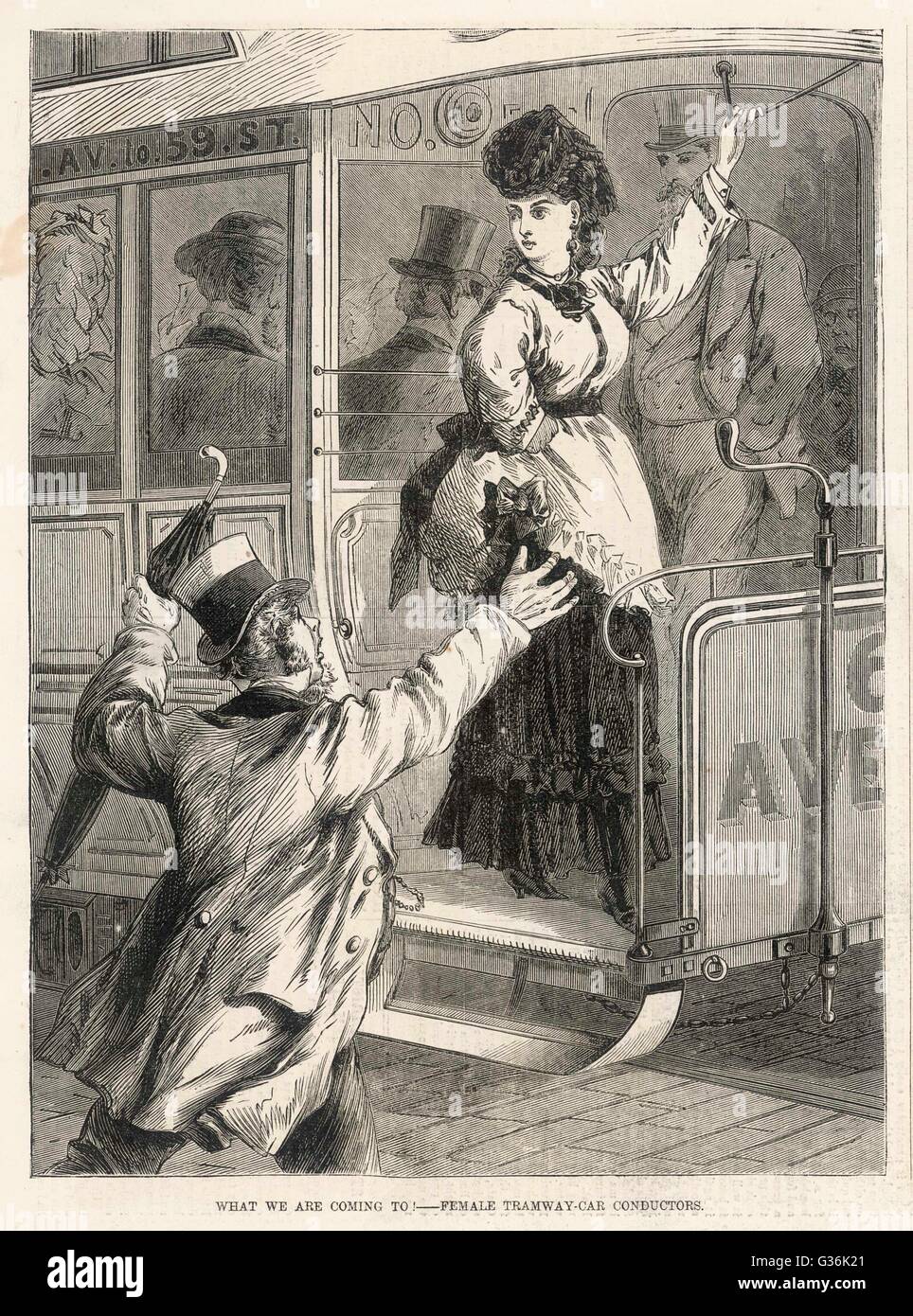 Car conductor hi-res stock photography and images - Alamy