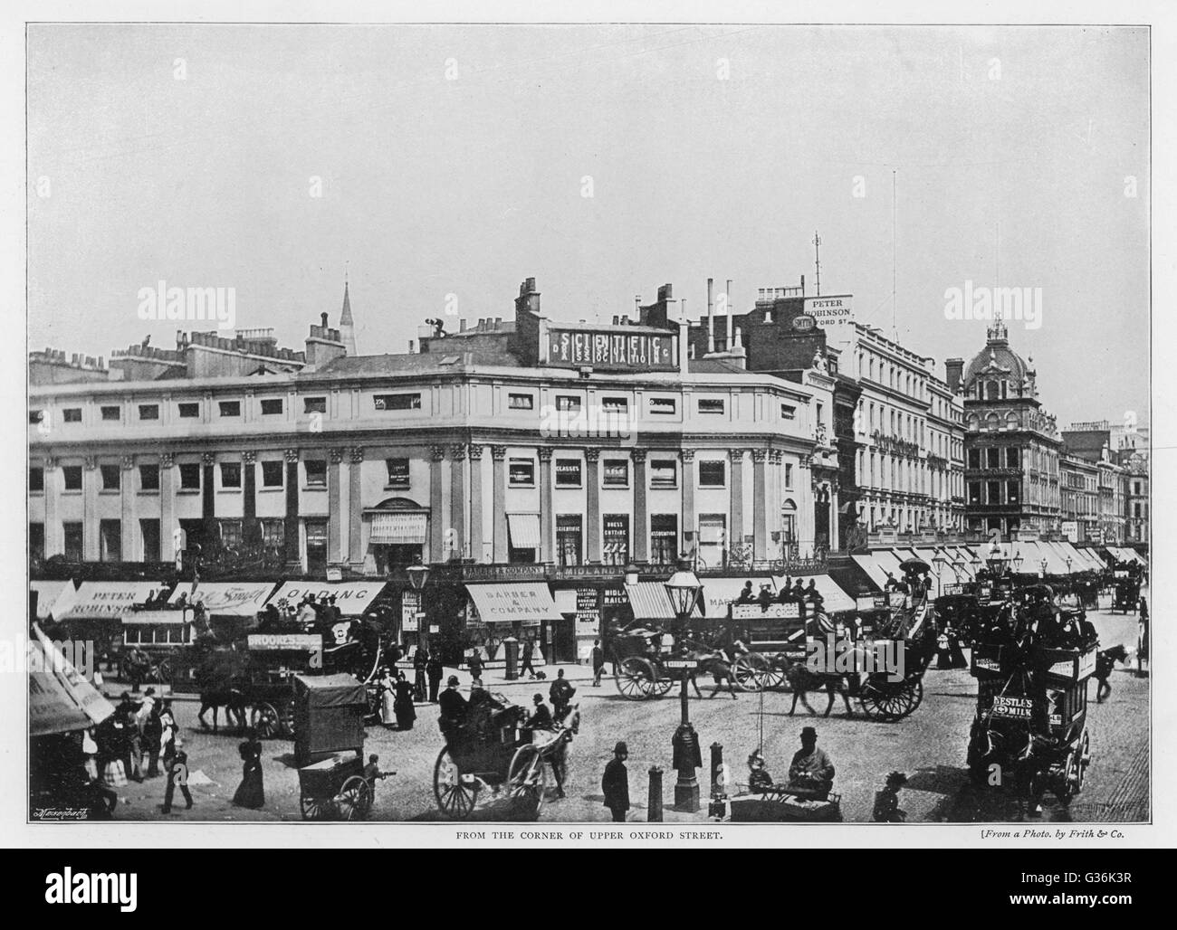 London 1890s buildings street hi-res stock photography and images - Alamy
